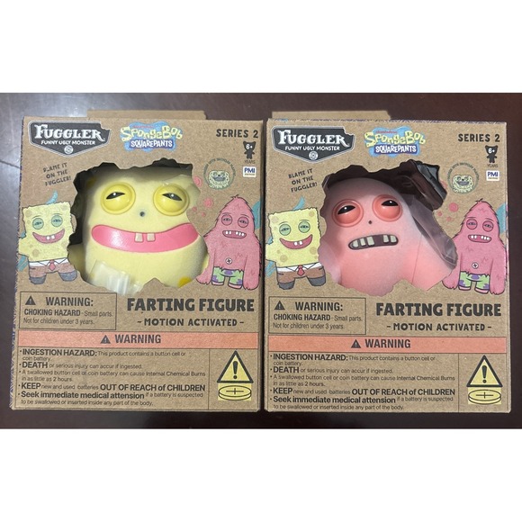 Fuggler | Toys | Spongebob Squarepants Patrick Farting Fuggler Series 2 ...